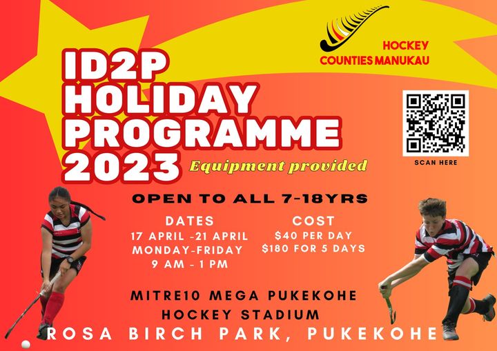 ID2P Holiday Programme 2023 - Counties Manukau Hockey