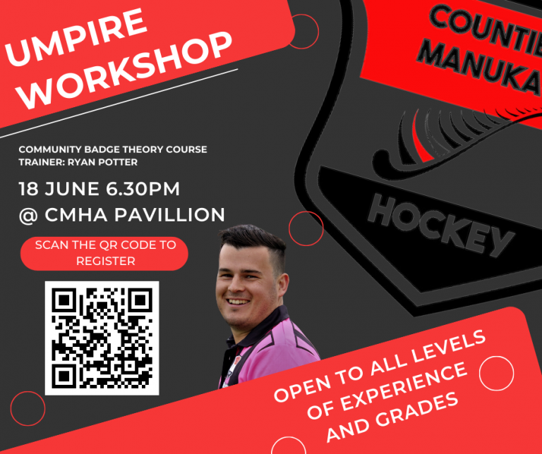 Umpire Workshop - Counties Manukau Hockey